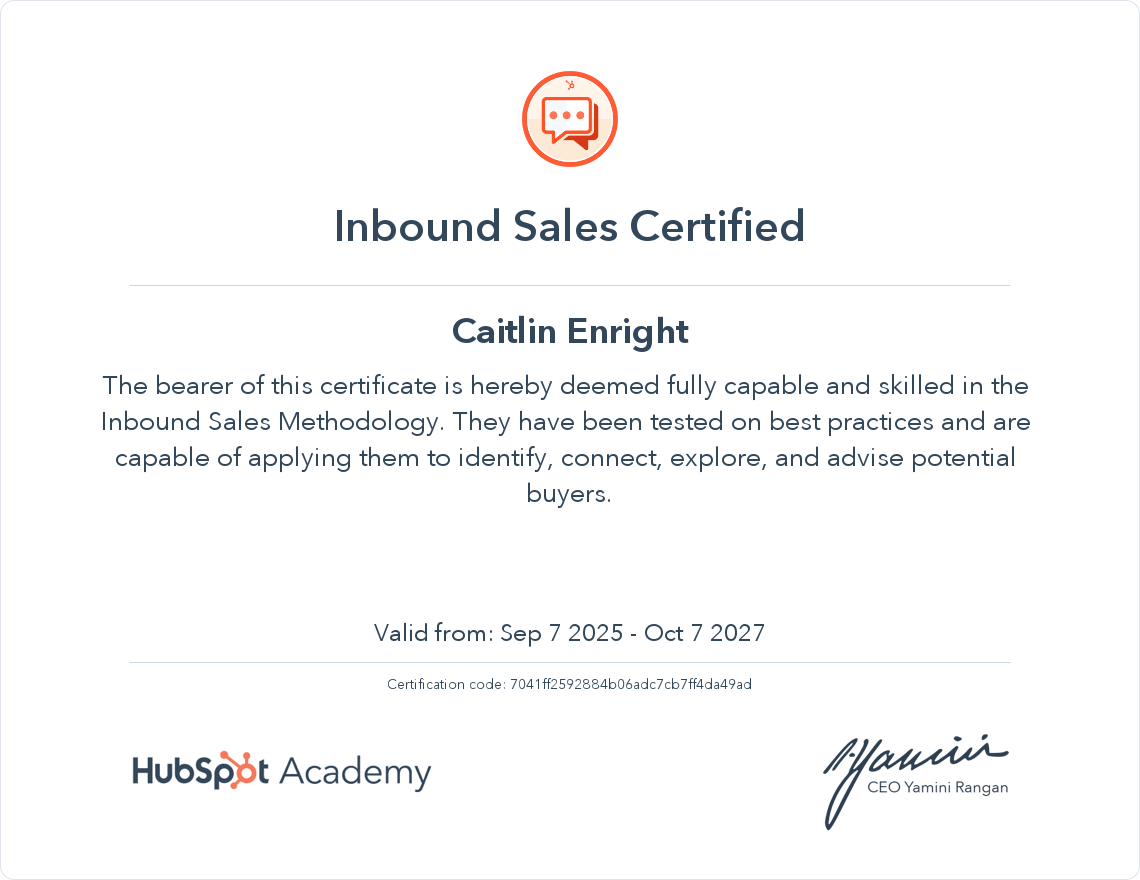Caitlin Enright - Goal 13 Foundation | LinkedIn